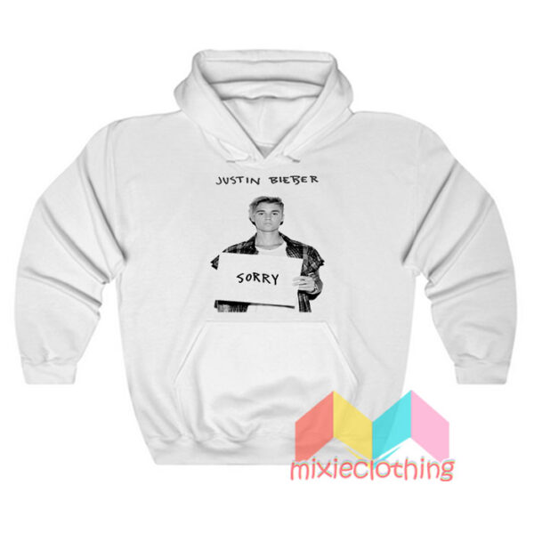 Justin Bieber Sorry Hoodie - mixieclothing.com