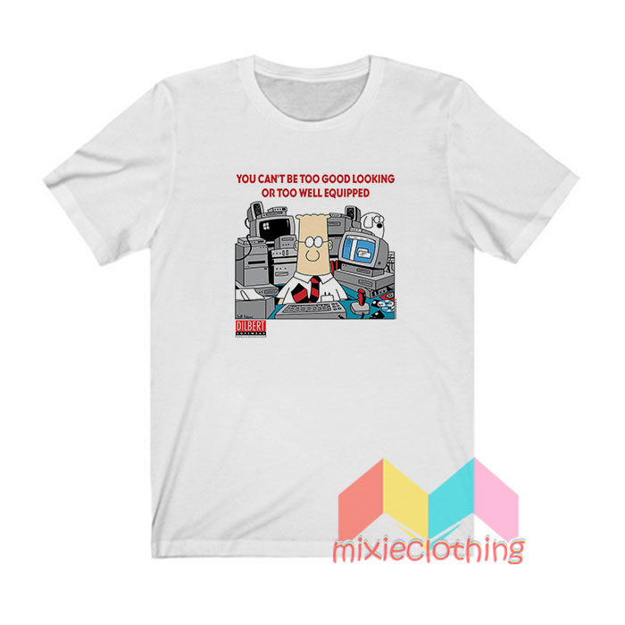 Get it now DILBERT Office Comic Strip T shirt - Mixieclothing.com